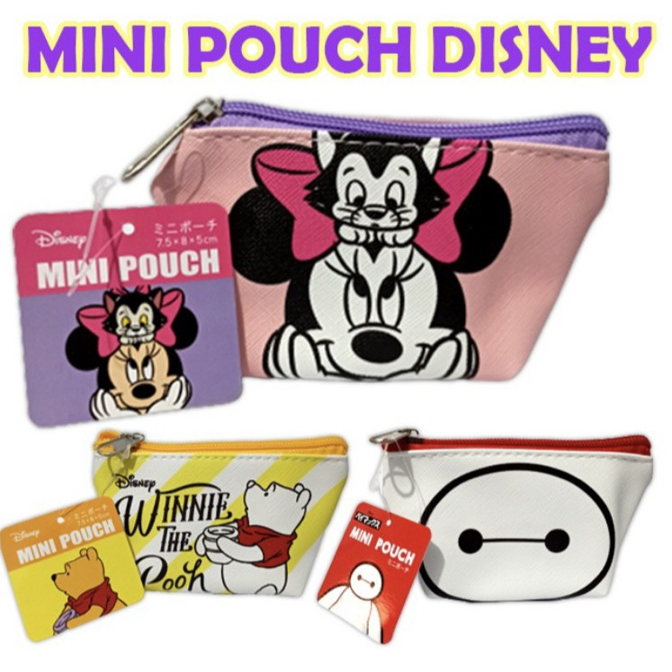 Jual Mini Pouch Disney motif Minnie/ Winnie The Pooh/ Donald Duck ...