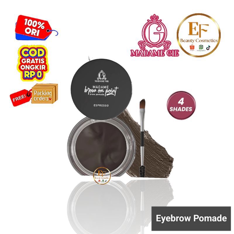 Jual MADAME GIE Brow On Point Brow Pomade - Krim Alis | Shopee Indonesia