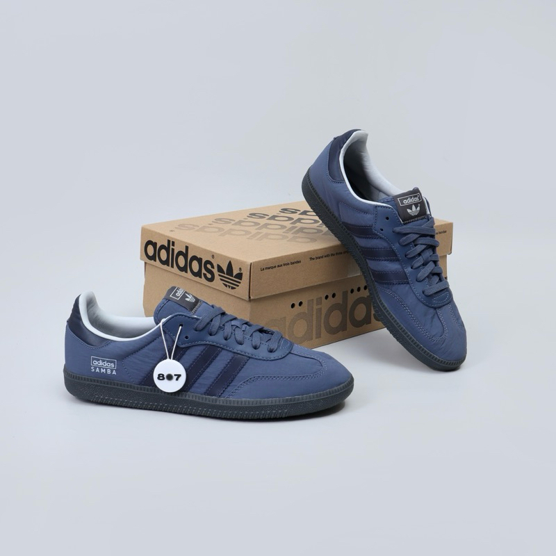 Jual Adidas Samba Preloved Ink Navy | Shopee Indonesia