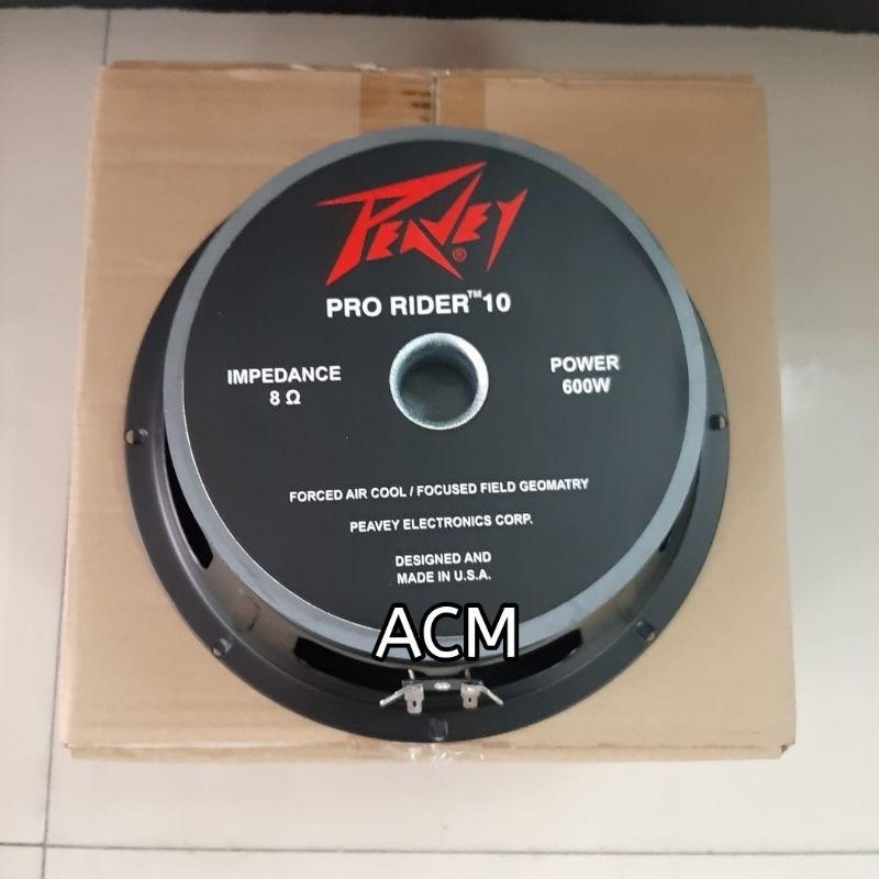 Jual SPEAKER COMPONENT PEAVEY PRO RIDER 10 INCH 600 WATT COMPONENT ...