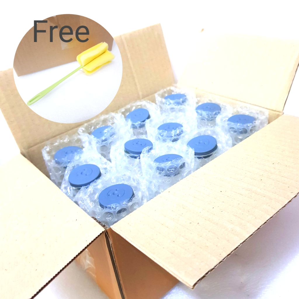 Jual EL BOTOL KACA ASI 100ML //BOTOL SUSU ASI KACA 100 ML / BOTOL ASI ...