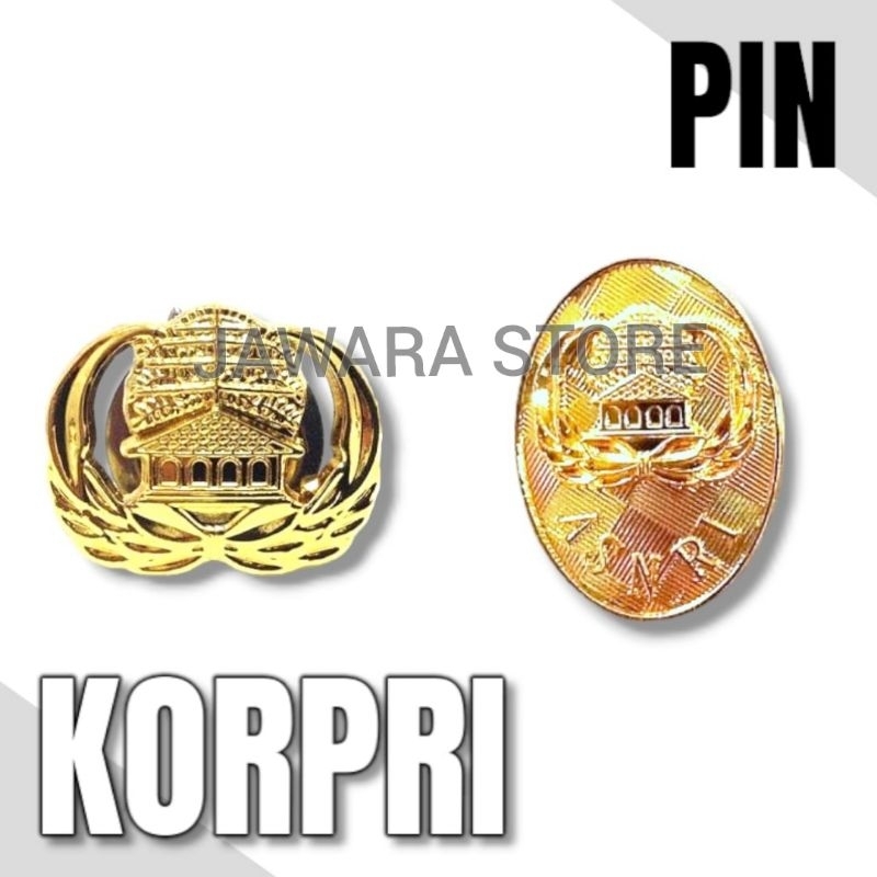 Jual Pin Korpri ASN PNS Magnet Kuningan | Shopee Indonesia