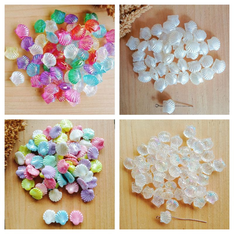 Jual (25 gram) Mote bentuk kerang | Shopee Indonesia