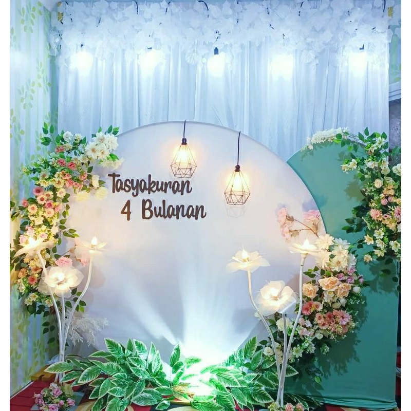 Jual Custom Tulisan Backdrop / Tulisan Happy Engagement | Shopee Indonesia