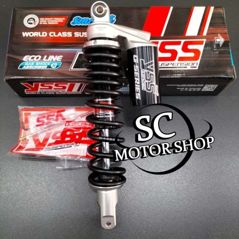 Jual Shock YSS matic G-plus smooth G-series 340mm vario 160 | Shopee Indonesia