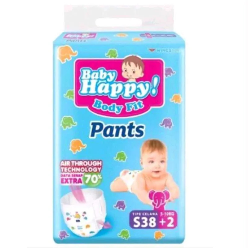 Jual Baby Happy Fit Pants ( S40, L28 , M32 , XL26, XXL24 ) | Shopee ...