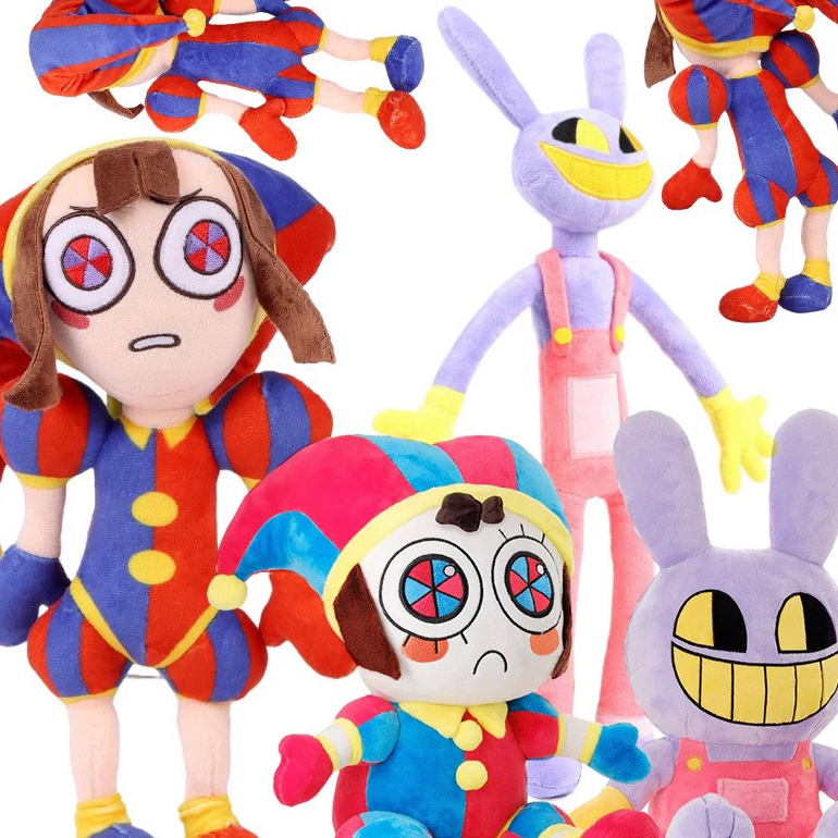 Jual HJ6 254CM Pomni Jax Ragatha Plush The Amazing Digital Circus Plush ...