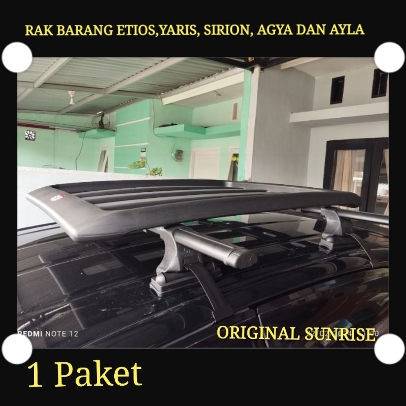 Jual Rak barang mobil agya ayla sirion etios yaris ukuran medium ...