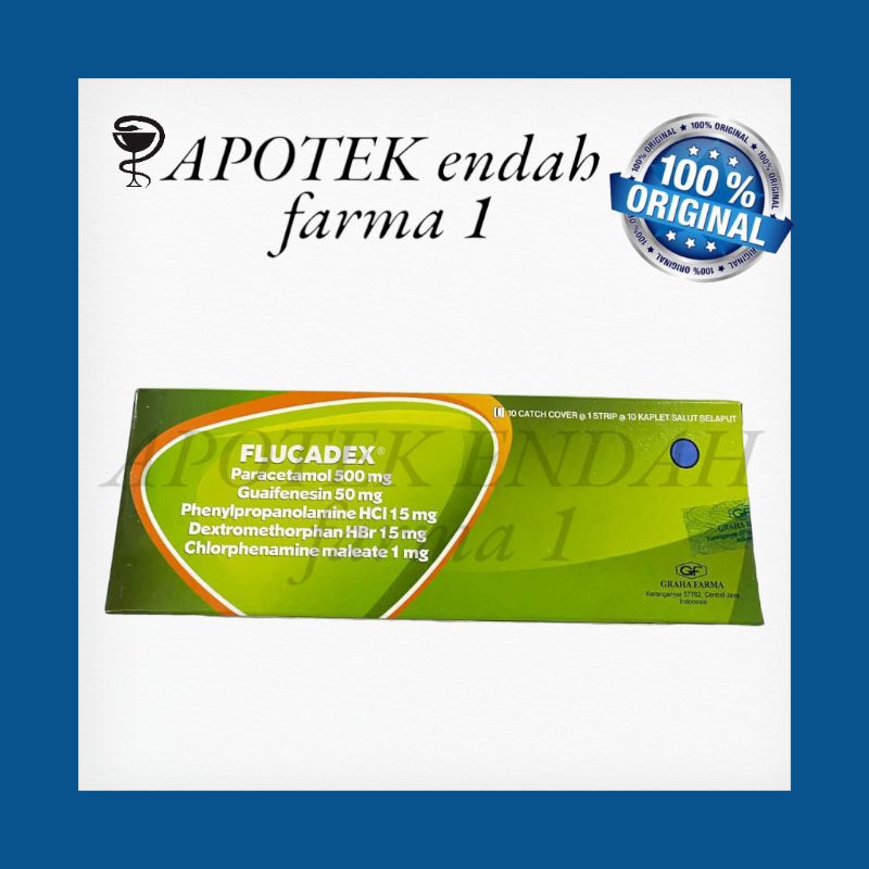 Jual FLUCADEX TABLET PERBOX obat demam batuk pilek | Shopee Indonesia