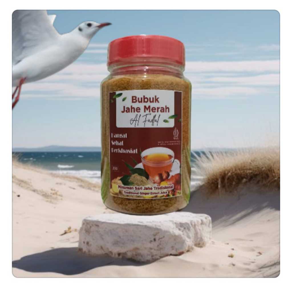Jual Jahe Merah Instan Al Fadlal / Jahe Bubuk Original 200gr | Shopee ...