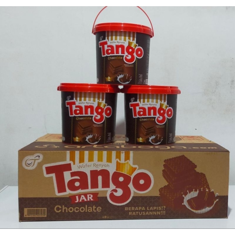 Jual wafer tango rasa coklat isi 6 kaleng | Shopee Indonesia