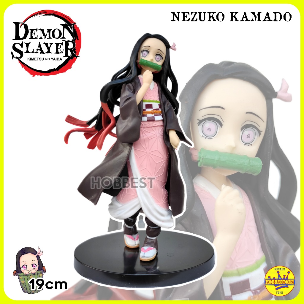 Jual Action Figure KIMETSU NO YAIBA : NEZUKO KAMADO - Miniatur Pajangan ...
