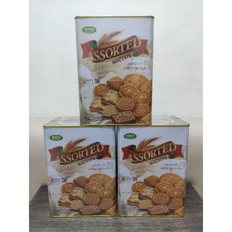 Jual BISCUITS ASSORTED BORNEO 650gr | Shopee Indonesia