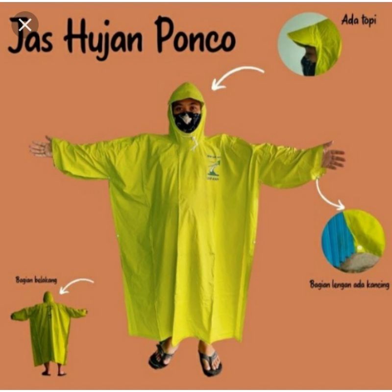 Jual jas hujan ponco cap kapak | Shopee Indonesia