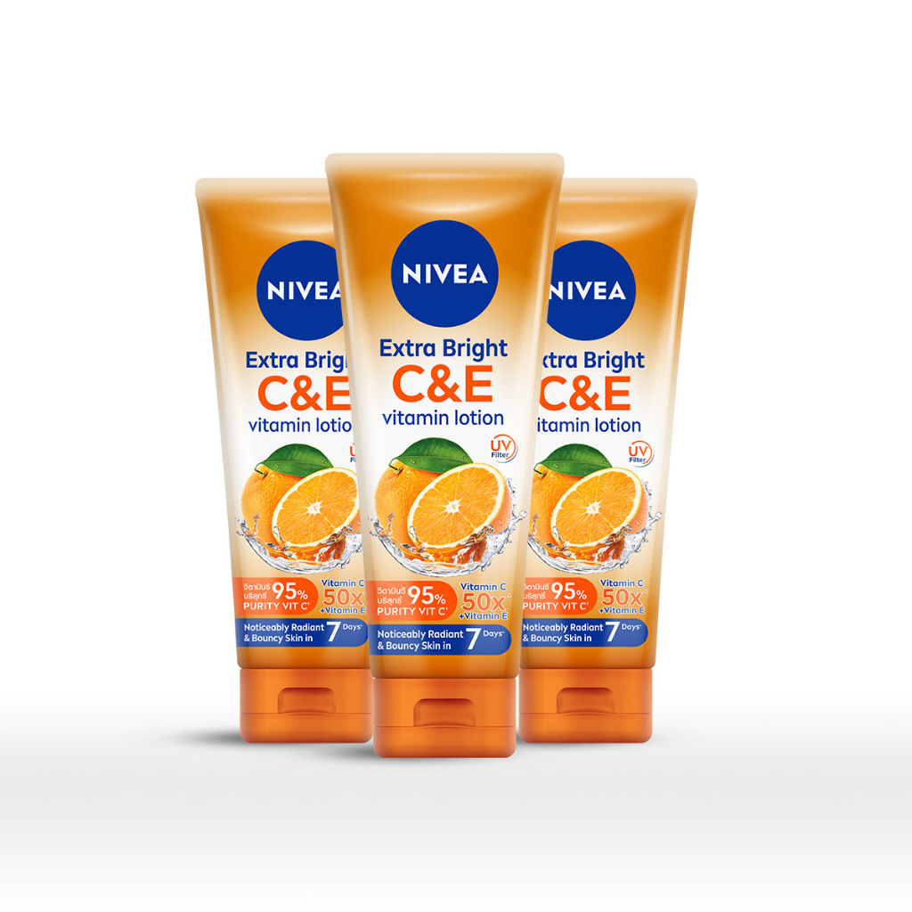 Jual NIVEA Extra Bright C&E Vitamin Body Lotion 180mL 320ml - 50x Vitamin C, Kulit Cerah ...