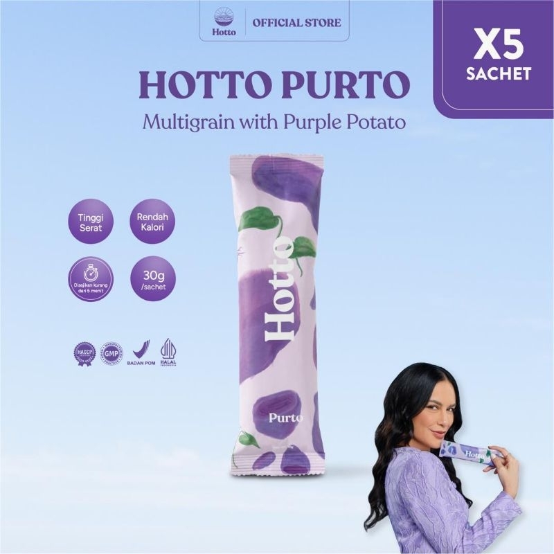 Jual HOTTO PURTO MULTIGRAIN CEREAL DRINK (ISI 5 SACHET) | Shopee Indonesia