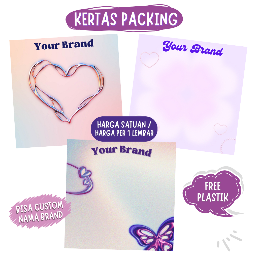 Jual ALAS PACKING CUSTOM | FREE PLASTIK | ALAS PACKING AKSESORIS | ALAS ...