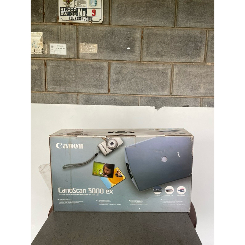 Jual CANON SCANNER CANOSCAN 3000 EX MESIN SCANNER KERTAS SCAN KERTAS ...