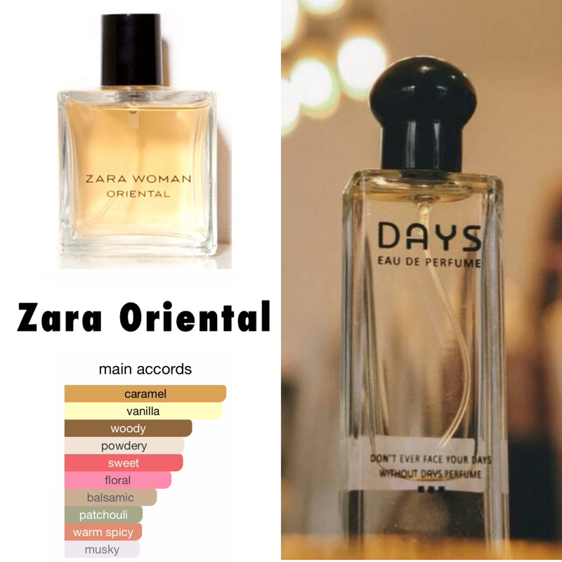 Jual DAYS PARFUME inspired by Zara Oriental | Shopee Indonesia