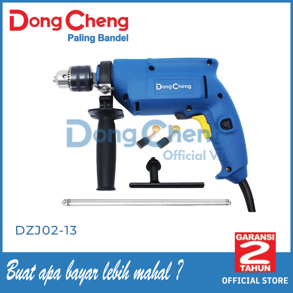 Jual DongCheng DZJ02-13 Mesin bor Impact Drill 13 mm | Shopee Indonesia