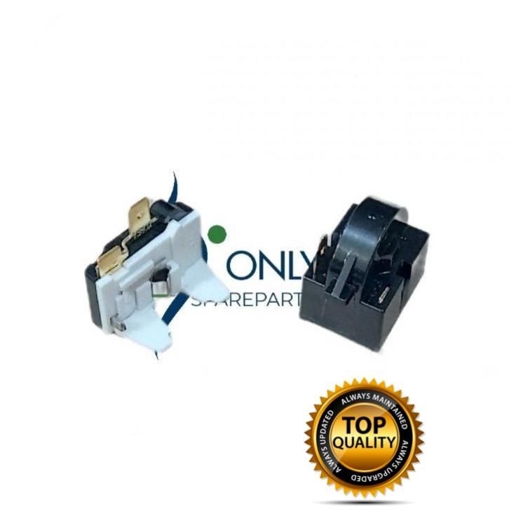 Jual kl Relay Ptc Overload GEA Frezzer Lemari ES relay gea showcase ...