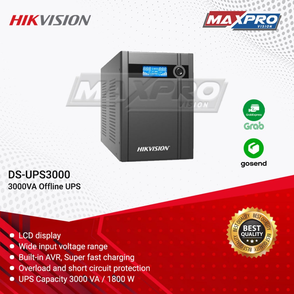 Jual DS-UPS3000 - HIKVISION UPS 3000VA | Shopee Indonesia
