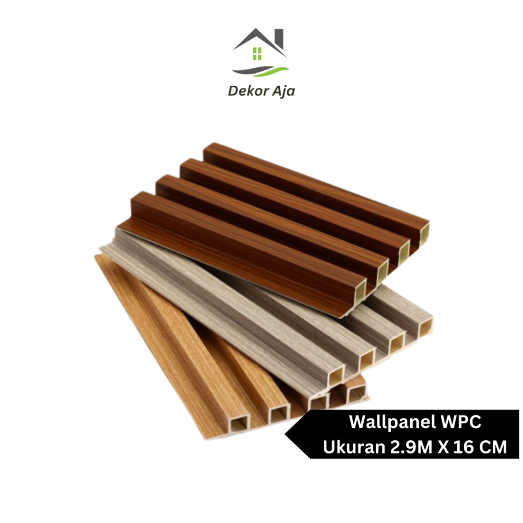 Jual Wallpanel Wood Panel WPC Wallpanel / Wood Panel Dinding Kayu 2.9m ...
