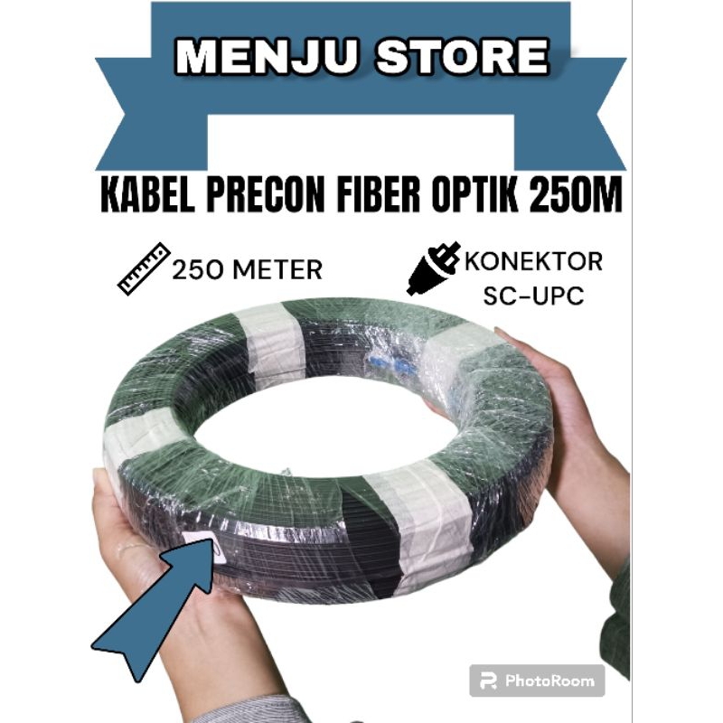 Jual Kabel fiber optik SC UPC precon 250 meter | Shopee Indonesia