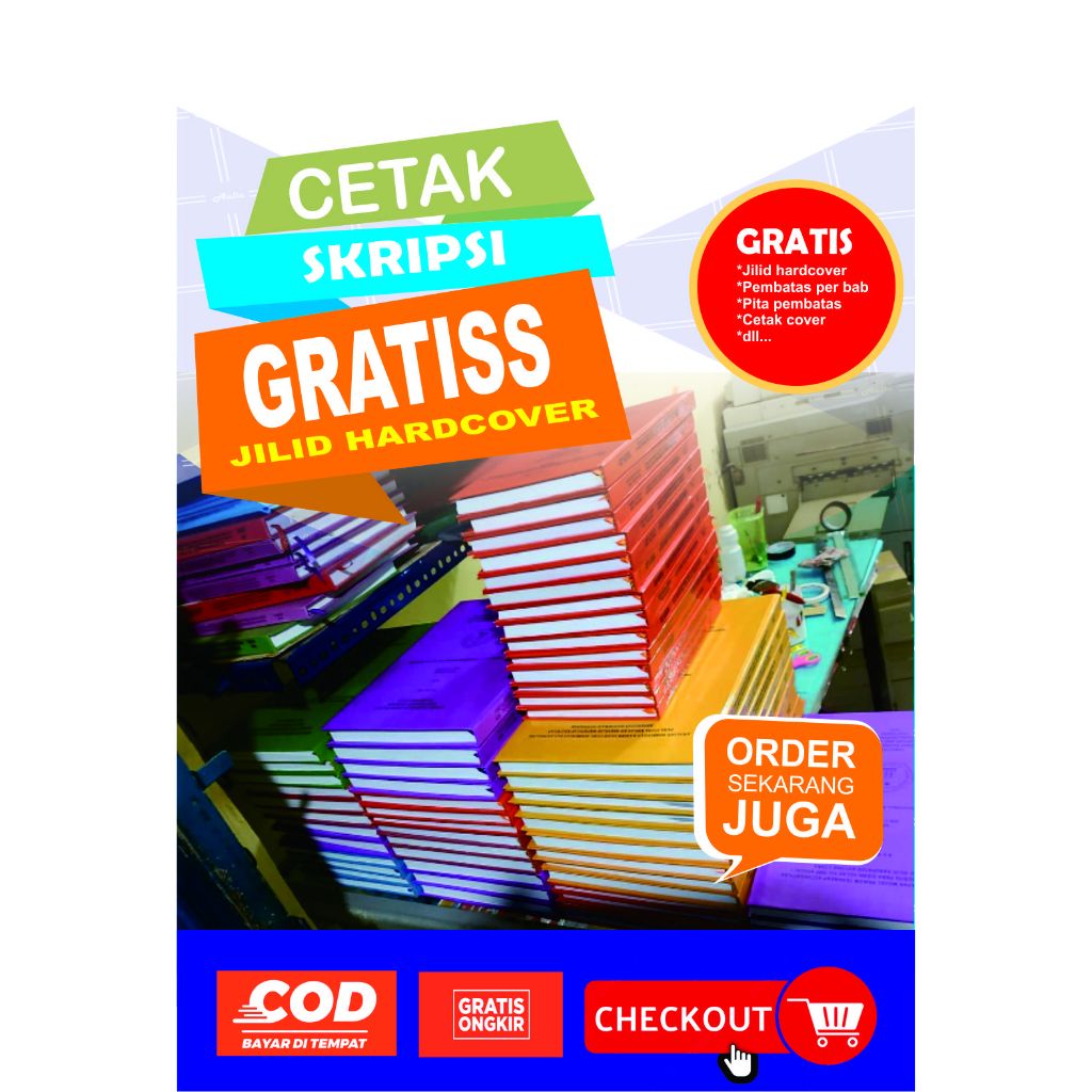 Jual CETAK SKRIPSI, THESIS, LAPORAN FREE JILID HARD COVER | Shopee ...
