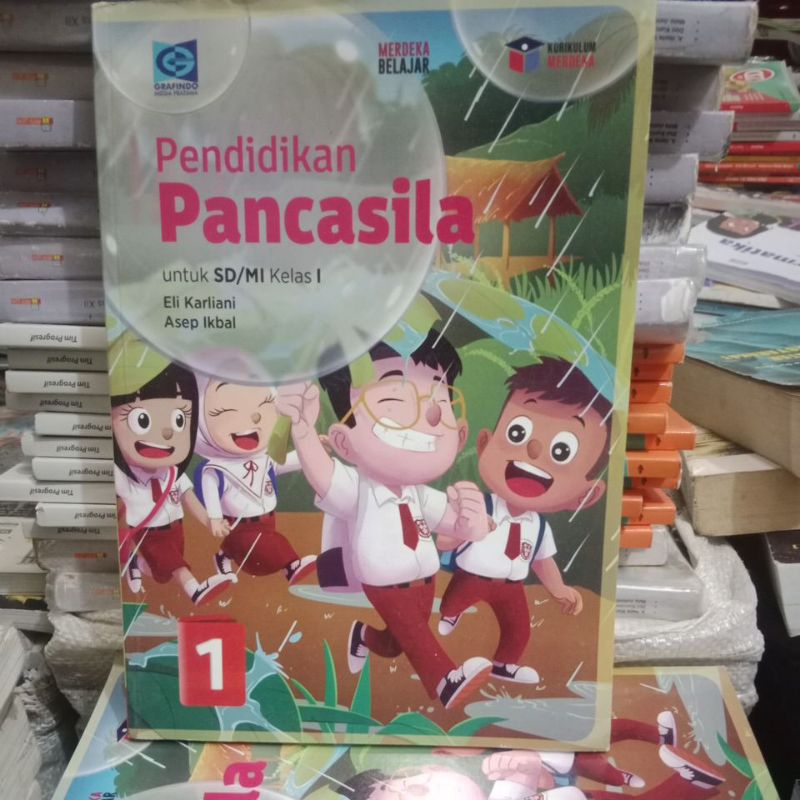 Jual buku pendidikan pancasila SD kelas 1 penerbit grafindo kurikulum merdeka | Shopee Indonesia