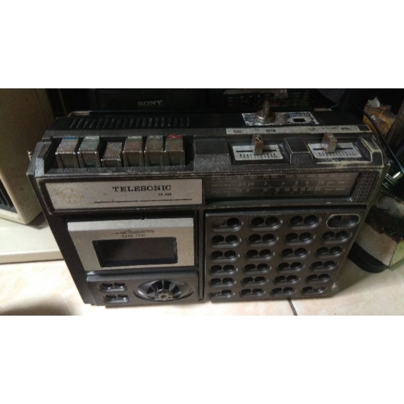 Jual TELESONIC Radio Cassete Recorder | Shopee Indonesia