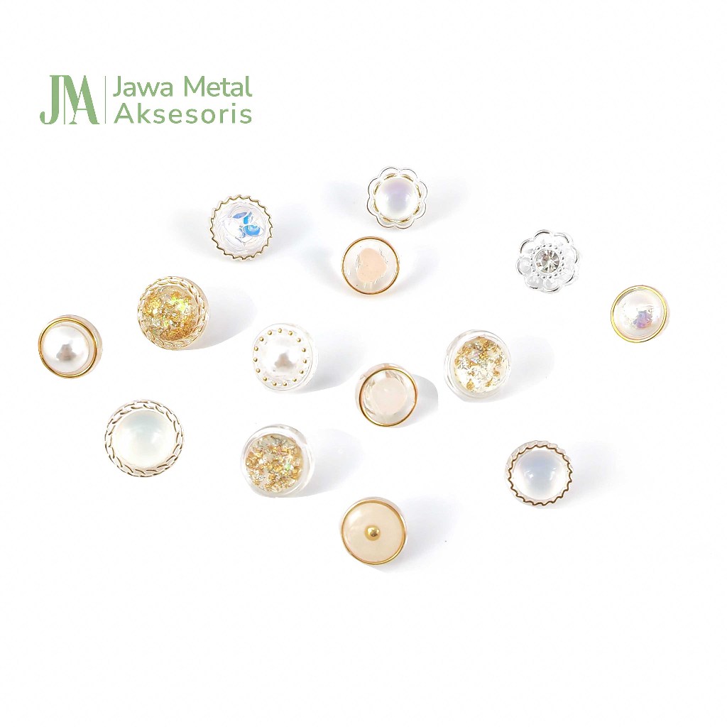 Jual Jawa Acrylic Button Kancing Akrilik Mungil Lucu Unik Cantik ...