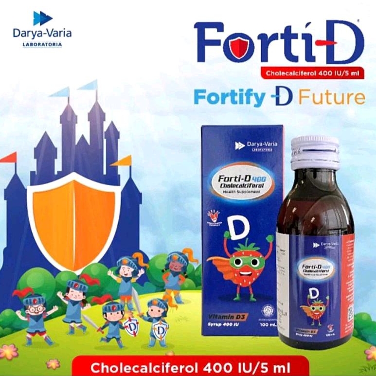 Jual Forti D Sirup Vitamin D3 anak dan keluarga | Shopee Indonesia