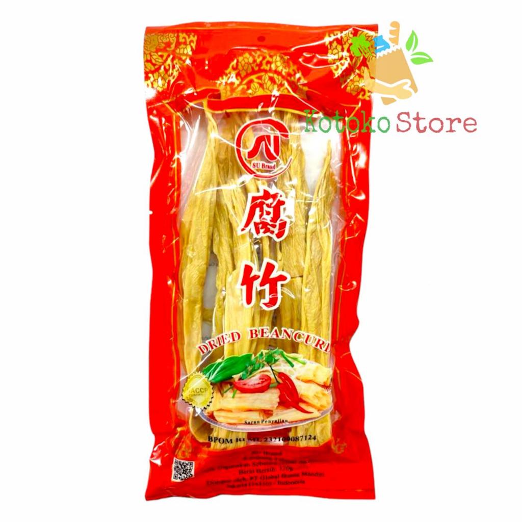 Jual Kembang Tahu Stick SU Brand / Dried Bean Curd Stick 120gr | Shopee ...