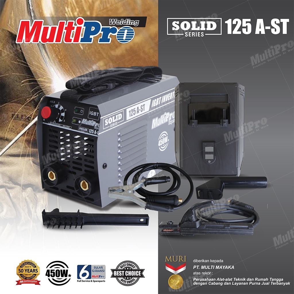 Jual MESIN TRAVO LAS IGBT WELDING MACHINE 125 A - ST 450W MULTIPRO ...