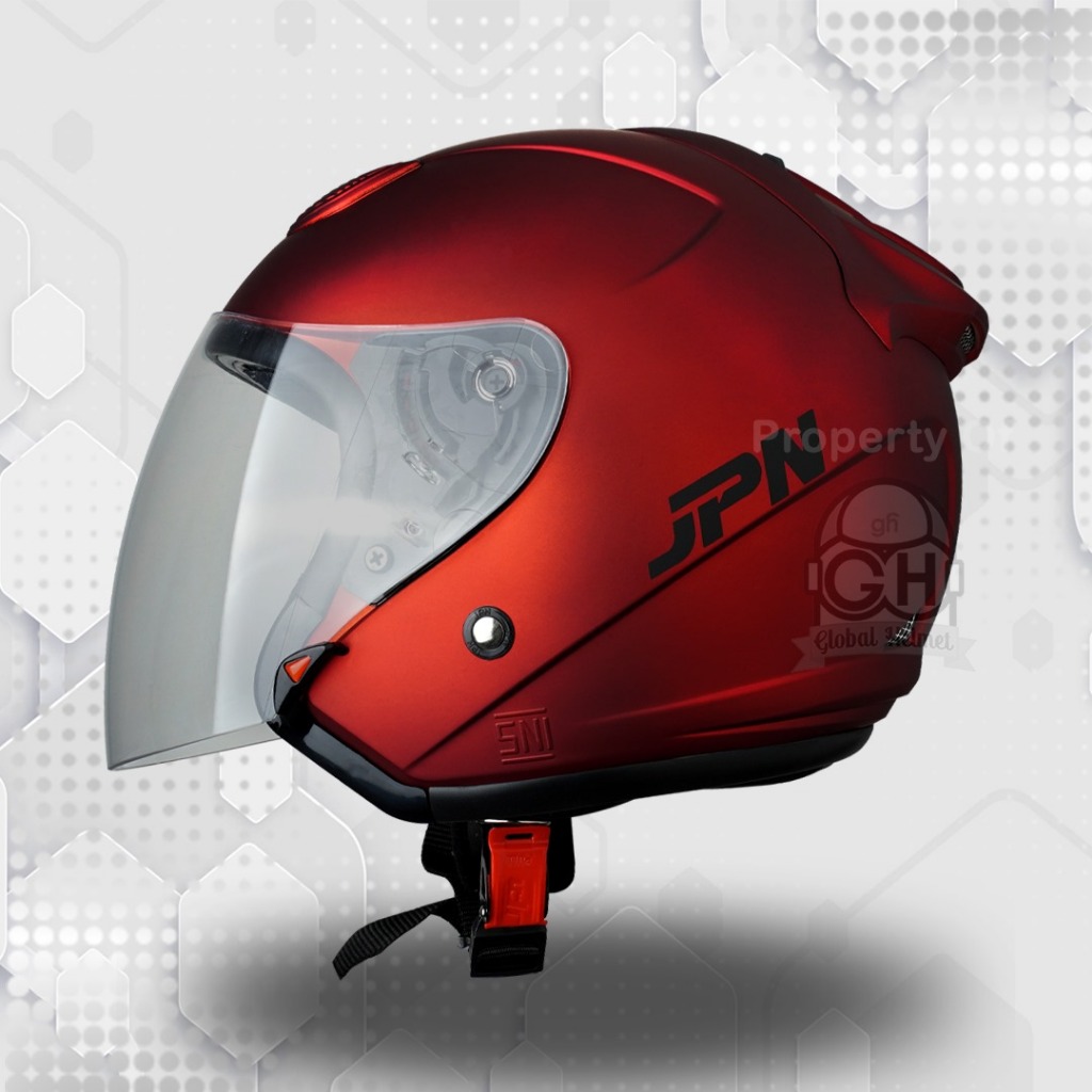 Jual HELM MOTOR HALF FACE STANDAR JPN GALAXY ORIGINAL SNI DEWASA HELM ...