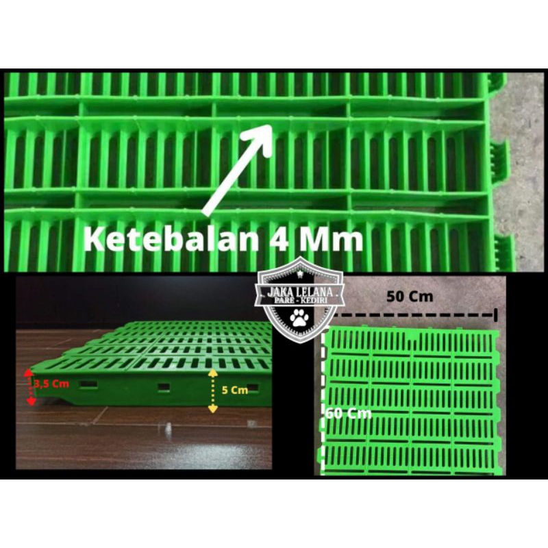 Jual SLAT LANTAI ALAS PIJAKAN KANDANG BABI KAMBING BAHAN PLASTIK TEBAL | Shopee Indonesia