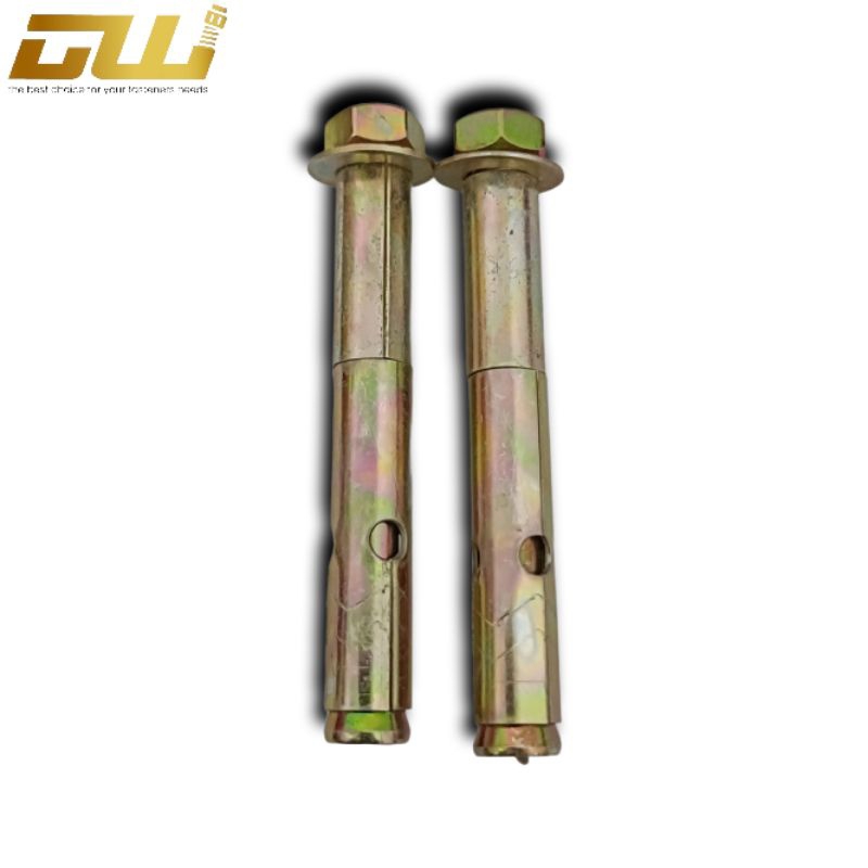 Jual Dinabolt M8 / Dynabolt M8x85 / Anchor Bolt Kode 3134 Kuning (8,5CM ...