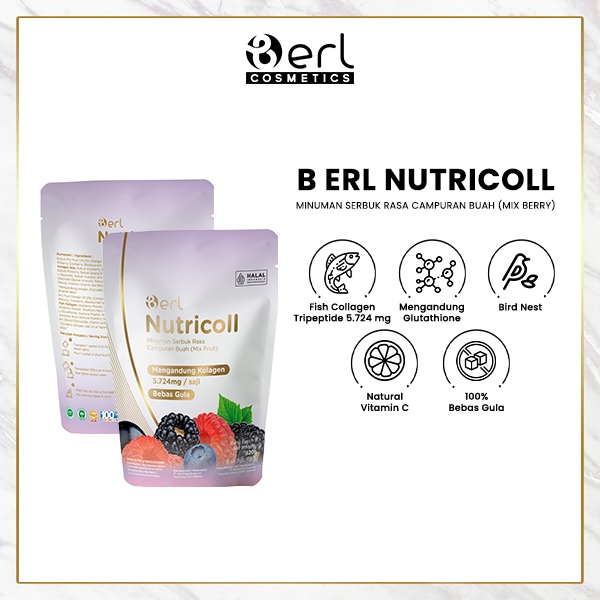 Jual B Erl NEW Nutricoll Fish COLLAGEN DRINK Minuman Kecantikan Sarang ...
