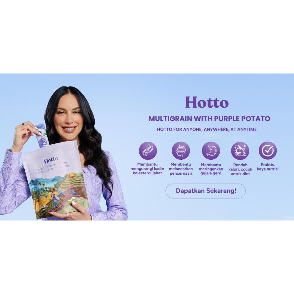 Jual Hotto Purto Multigrain Untuk GERD & Kolesterol - 4 Pouch (64 ...