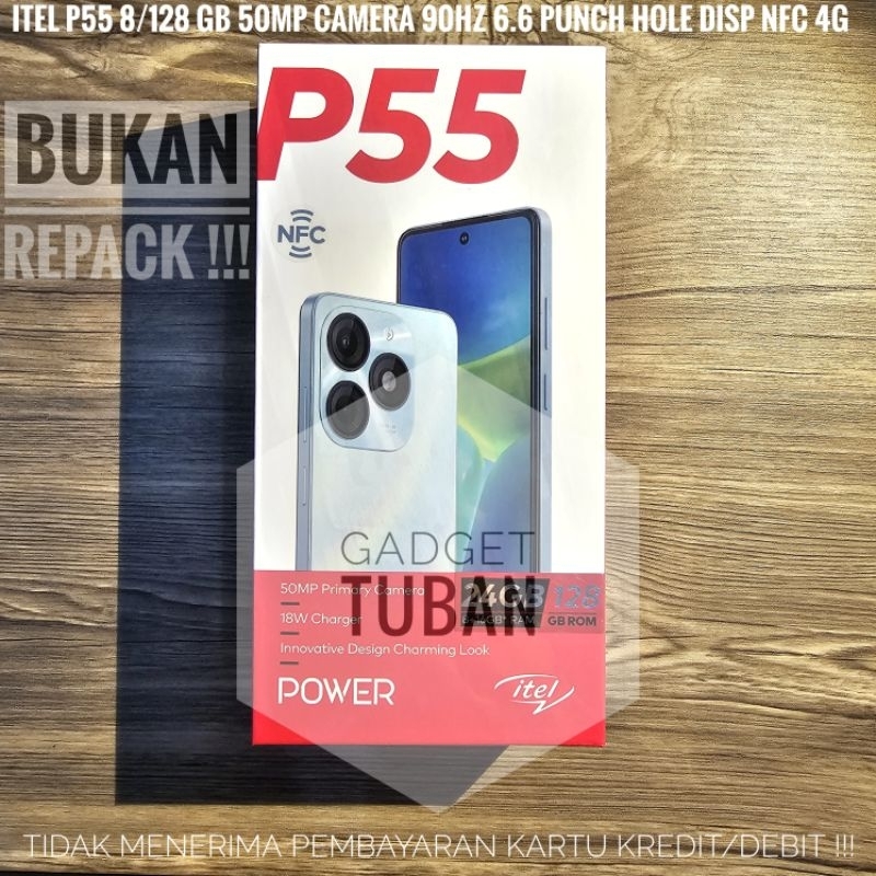 Jual Itel P55 8/128 GB NFC 50MP Camera 90Hz 6.6 Punch Hole Display 4G | Shopee Indonesia