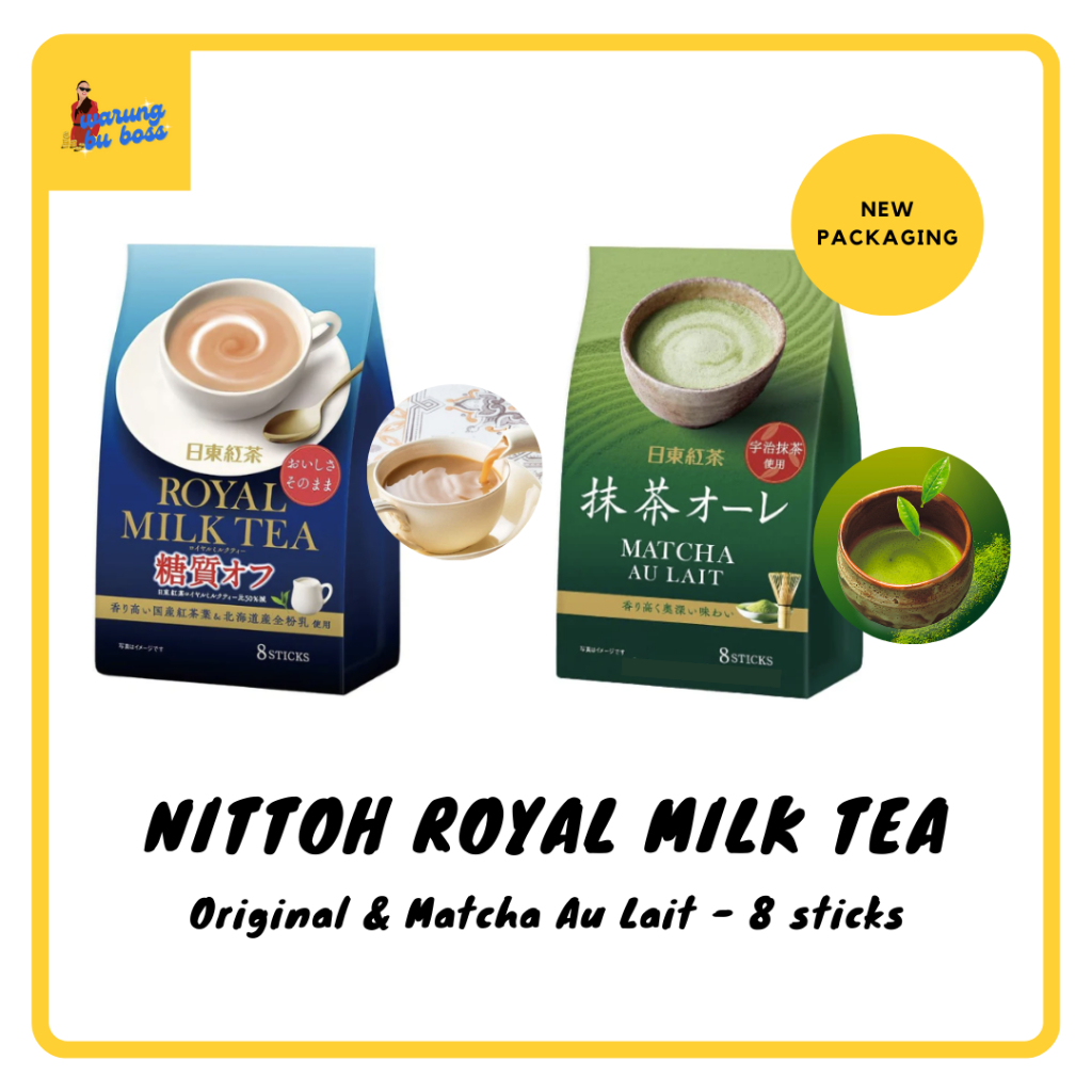Jual Nittoh Kocha Royal Milk Tea Japan Teh Susu Import Jepang Amaou ...