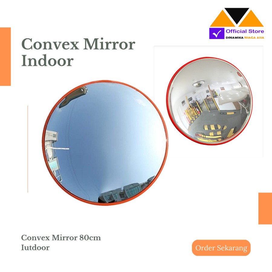 Jual Convex Mirror Cermin Simpang Jalan Khusus Indoor Ukuran 80/60/45cm ...
