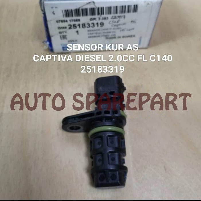 Jual SENSOR CKP CRANKSHAFT KUR AS CAPTIVA DIESEL 2.0CC FL C140 25183319 ...