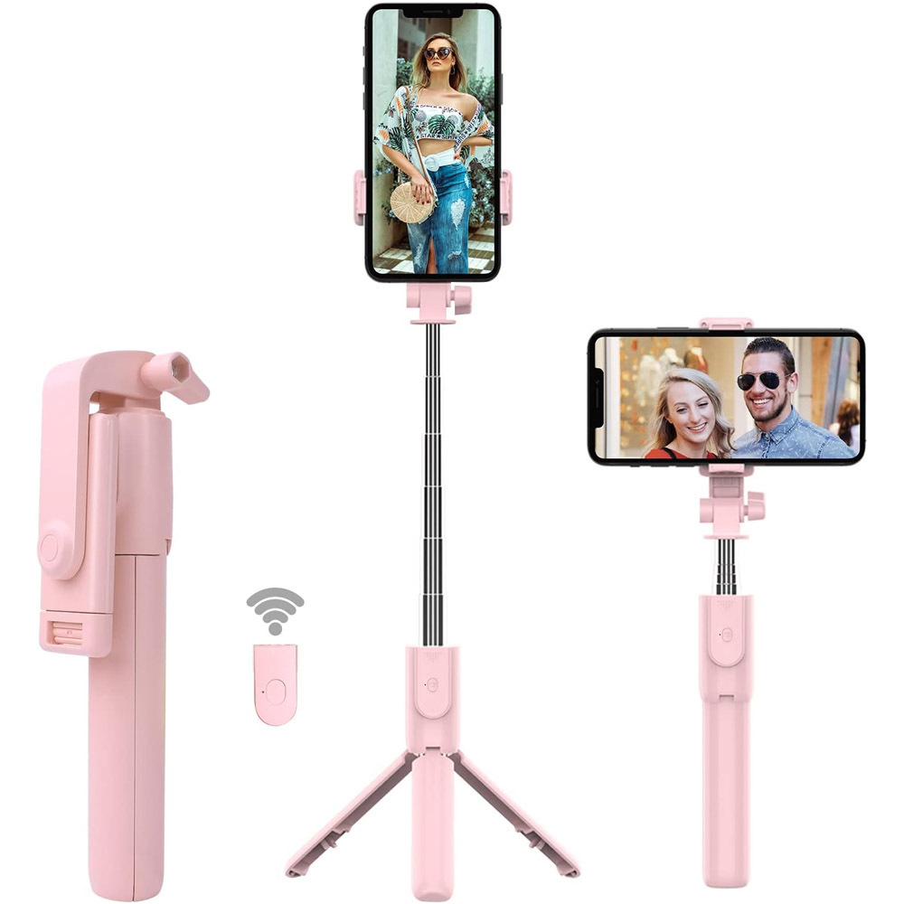 Jual Tripot Mini Stick Remot Selfi Blutut Tomsis Tongsis Bluetooth ...