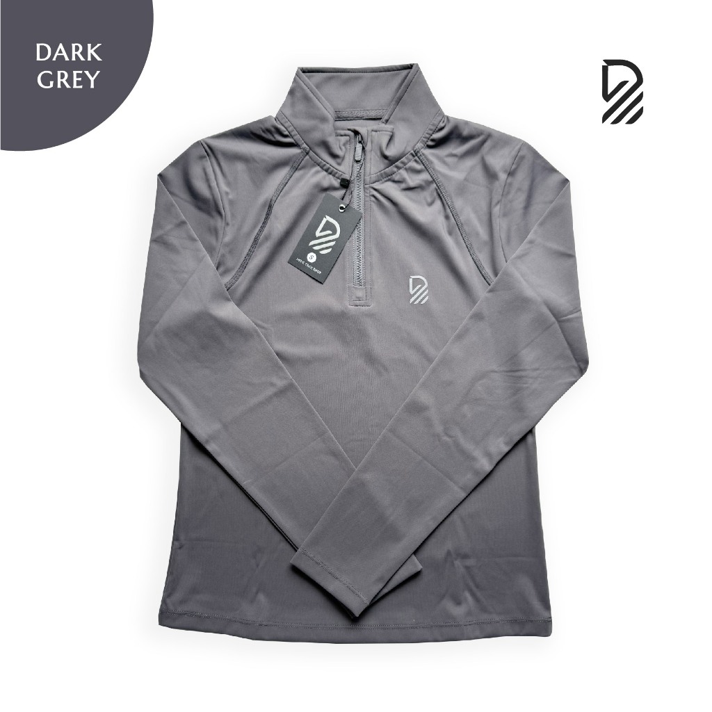 Jual Mine Long Sleeve Base Layer - Dark Grey | Baju Berkuda Wanita ...
