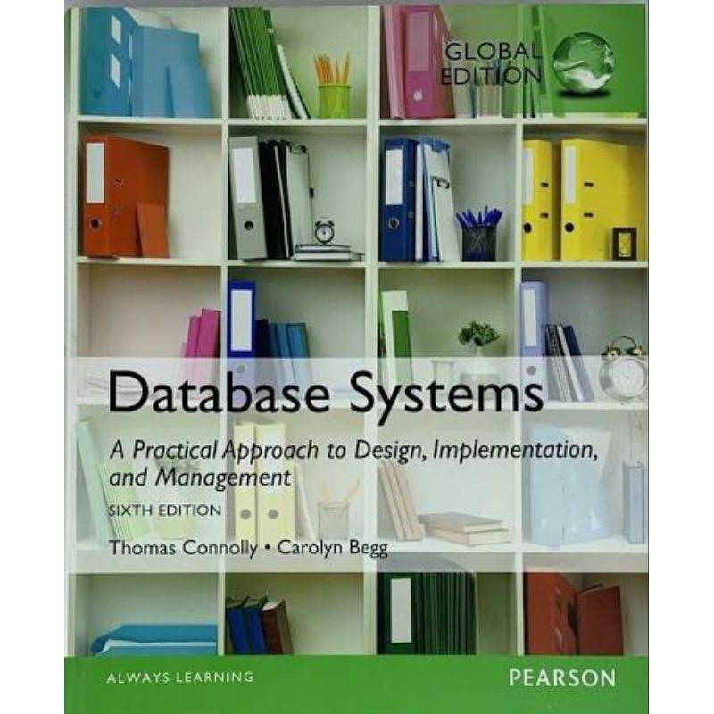Jual ORIGINAL Database Systems A Practical Approach To Design ...