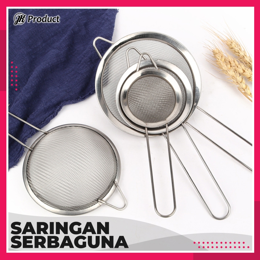 Jual Saringan Teh Kopi Gula Jus Santan Minyak Goreng Ayakan Tepung ...