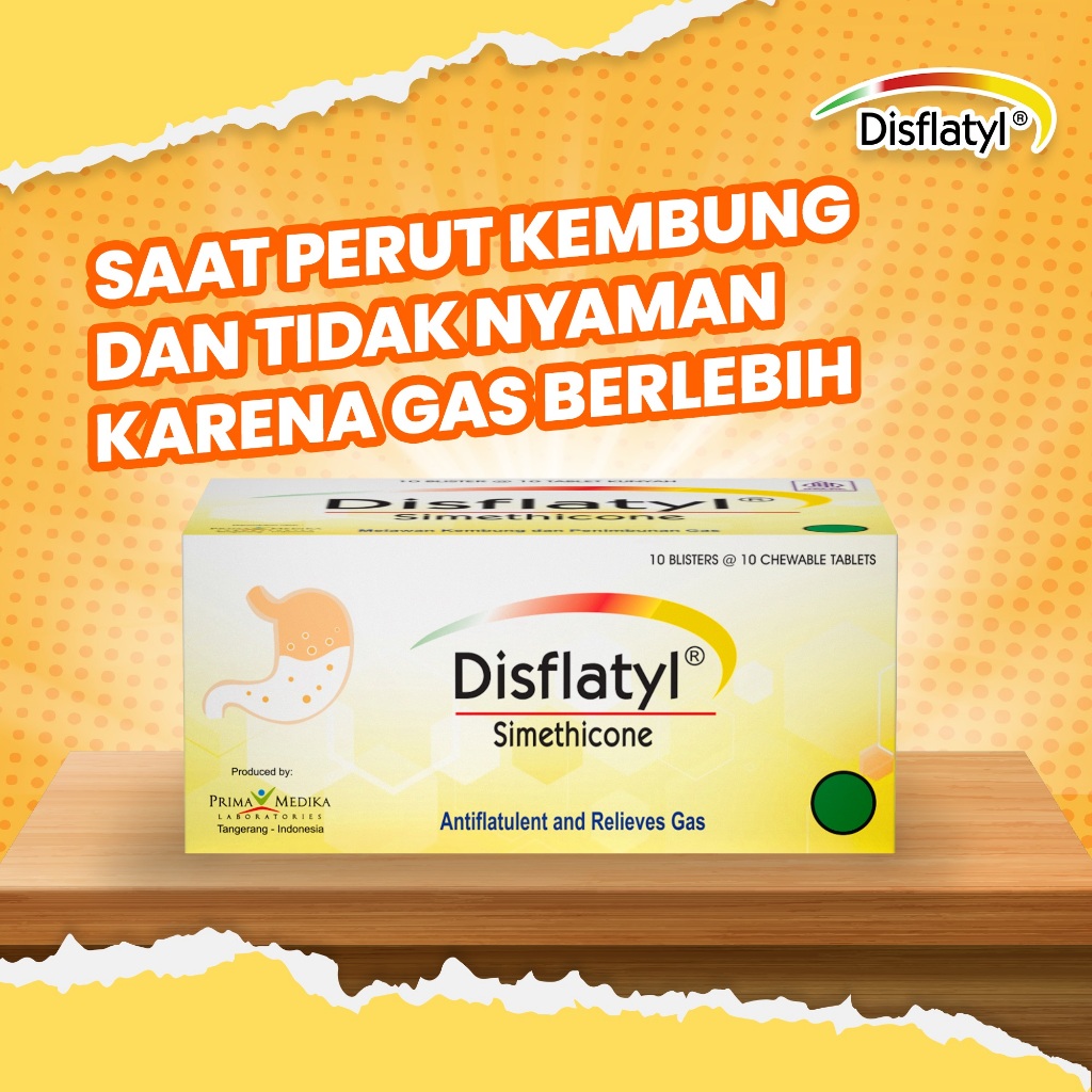 Jual DISFLATYL 40 MG 1 BOX 10 STRIP / OBAT KEMBUNG | Shopee Indonesia