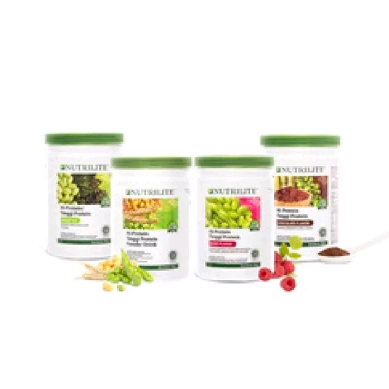 Jual Nutrilite Hi Protein All Plant/Berry/Green tea/Coklat | Shopee ...